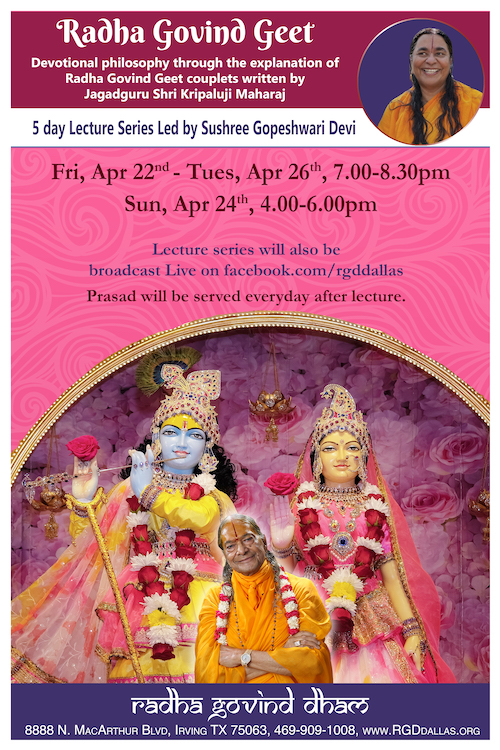 Devotional Programs – Radha Govind Dham Dallas